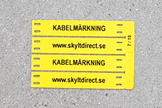 SkiltDirect - raskest i Norge på merkeskilt, tags og kabelmerking